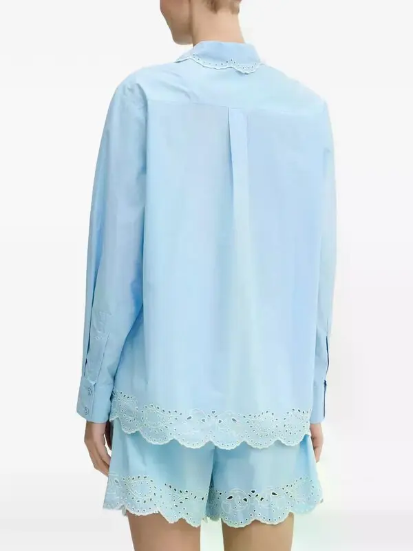 Stine Goya Broderie Anglaise Scalloped Shirt