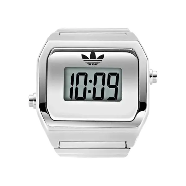 Adidas Digital Two Ring M Watch - Silver