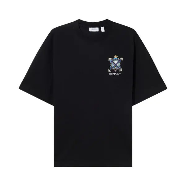 Off-White Jewelry Araldic Arrow Short-sleeve Tee - Black