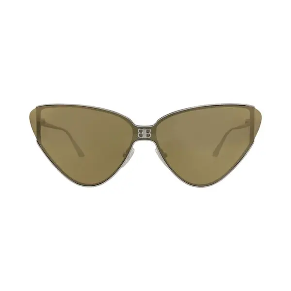 Balenciaga Cat Eye-frame Metal Sunglasses 'ruthenium/bronze - Silver