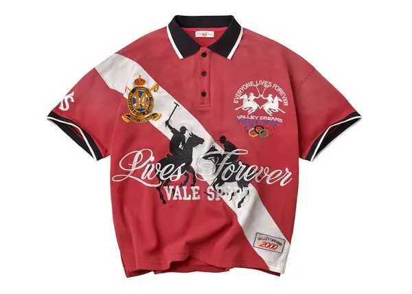 VALE FOREVER London Polo Shirt - Red