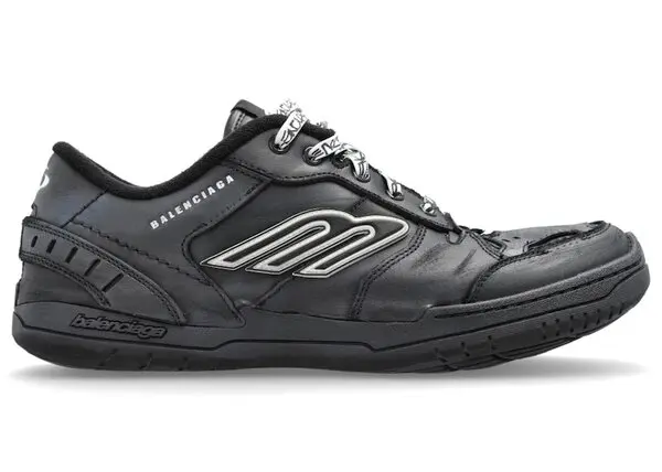Balenciaga Hamptons Sneaker Wornout - Black