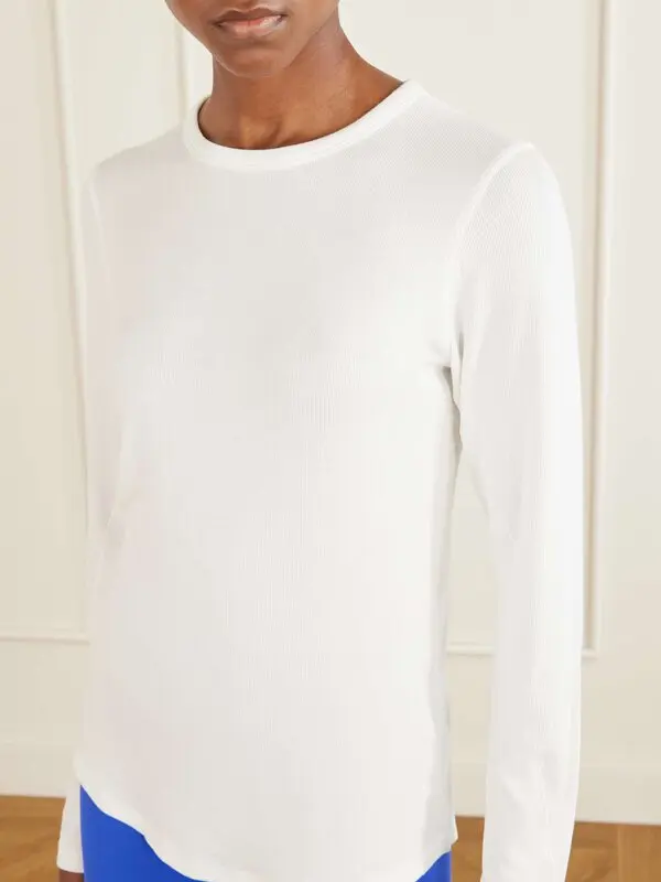 Lululemon Hold Tight Ribbed Modal Blouse