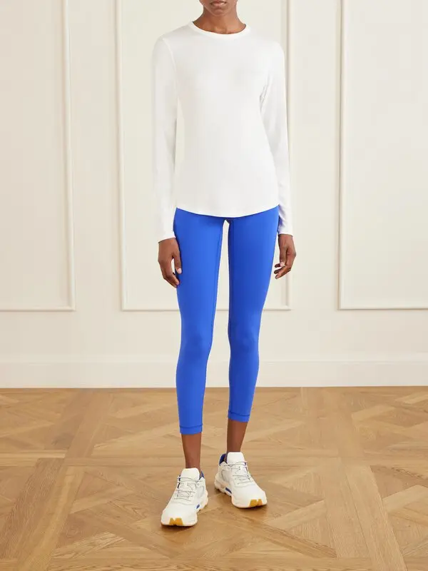 Lululemon Hold Tight Ribbed Modal Crewneck Long Sleeve Top