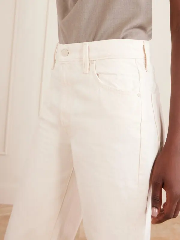 MOTHER The Dodger Skimp Mid-rise Straight-leg Jeans