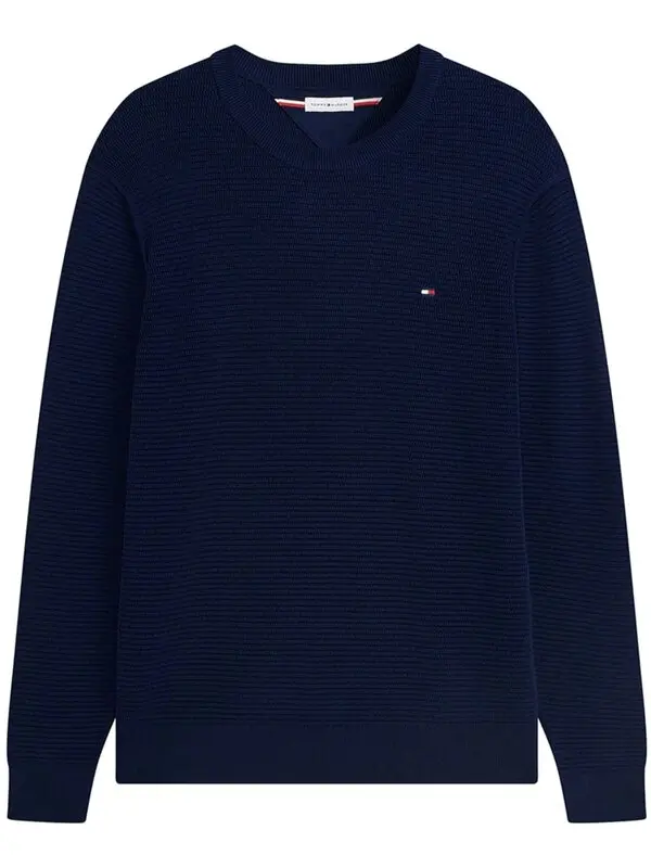 Tommy Hilfiger High Neck Sweater - Blue