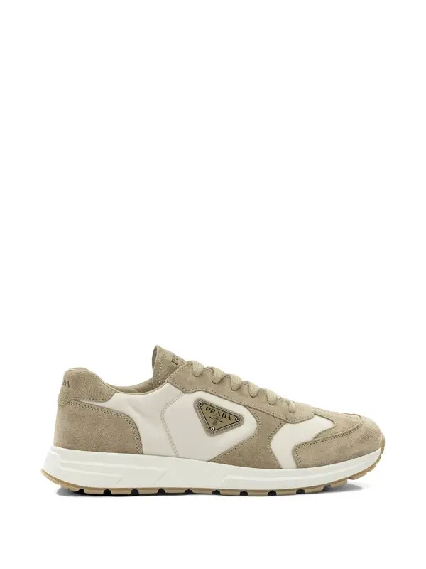 Prada Prax Sneakers In Suede And Re-nylon
