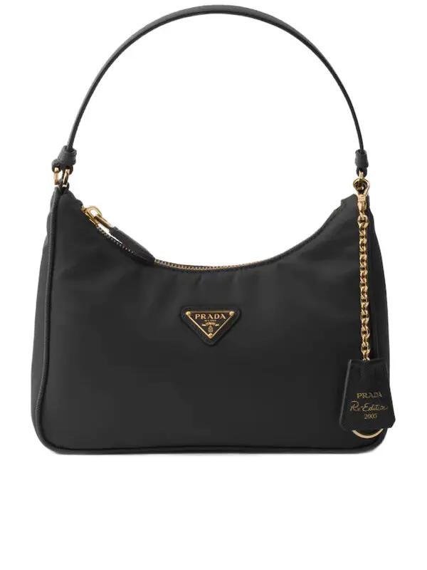 Prada Mini Bag Re-edition 2005 In Re-nylon And Saffiano