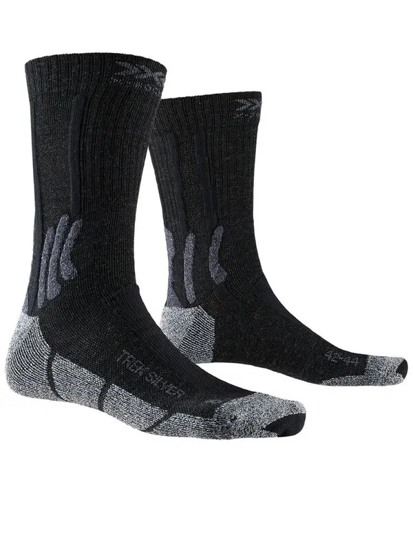 X SOCKS Trek Silver