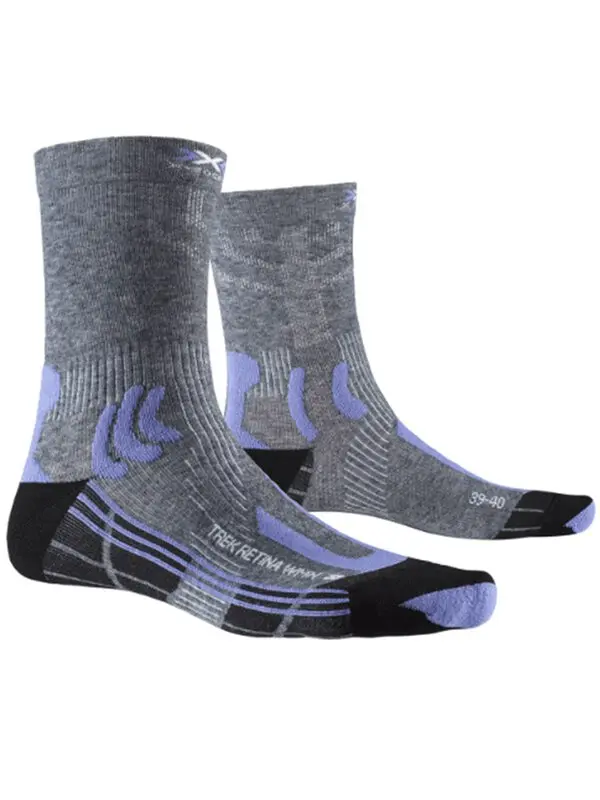 X SOCKS Trek Retina Wmn