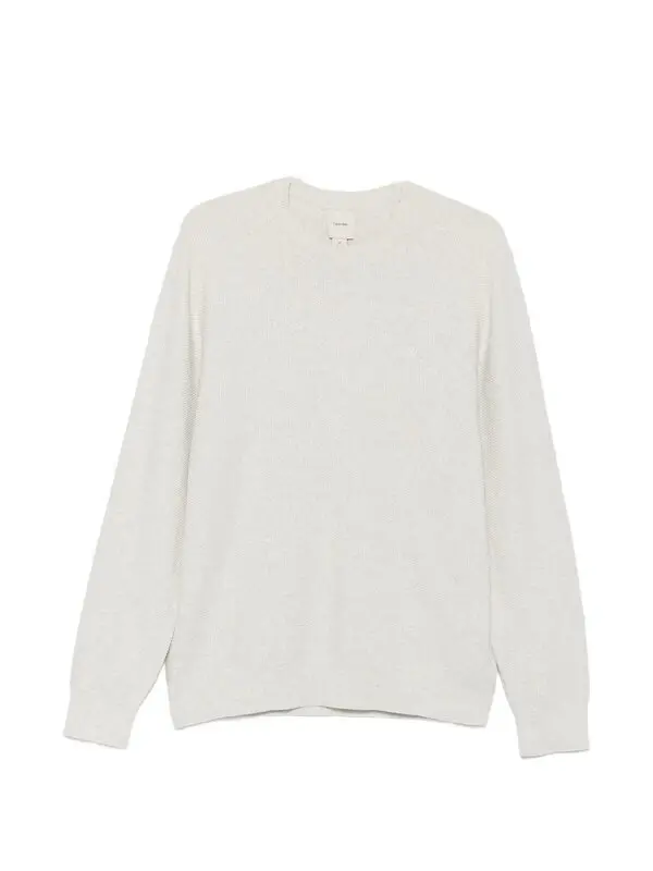 Calvin Klein Textured Cotton Sweater