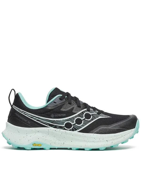 Saucony Peregrine 16 Gtx Waterproof Technical Trail Shoe - Black