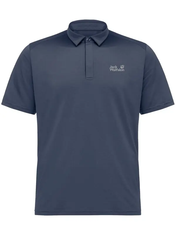 JACK WOLFSKIN Delgami Polo - Blue