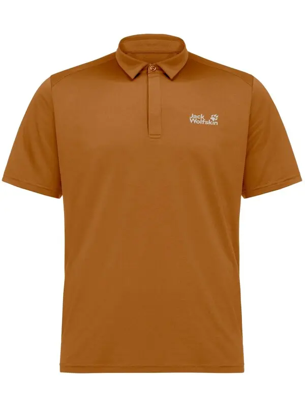JACK WOLFSKIN Delgami Polo - Yellow