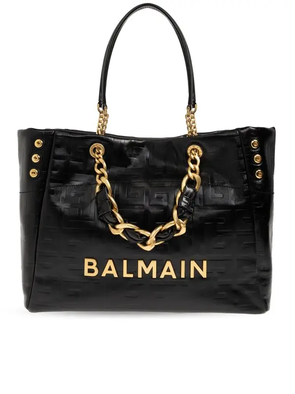 BALMAIN PARIS Open Large Tote Bag