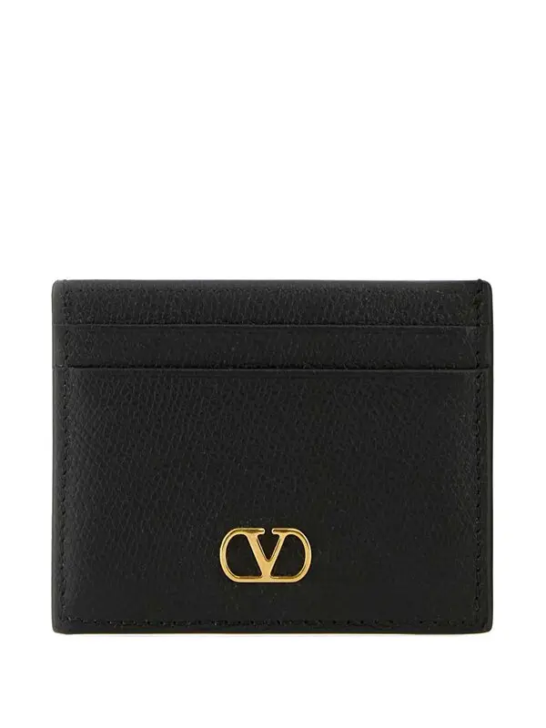 Valentino Garavani Card Holder Vlogo - Black