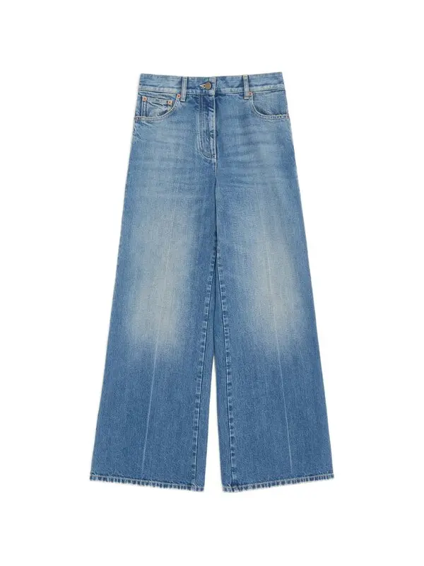 Valentino Garavani Wide Leg Jeans