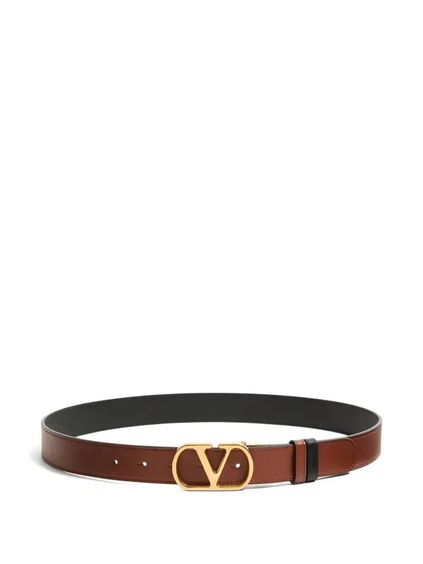 Valentino Garavani Belt 30 Reversible Vlogo - Black