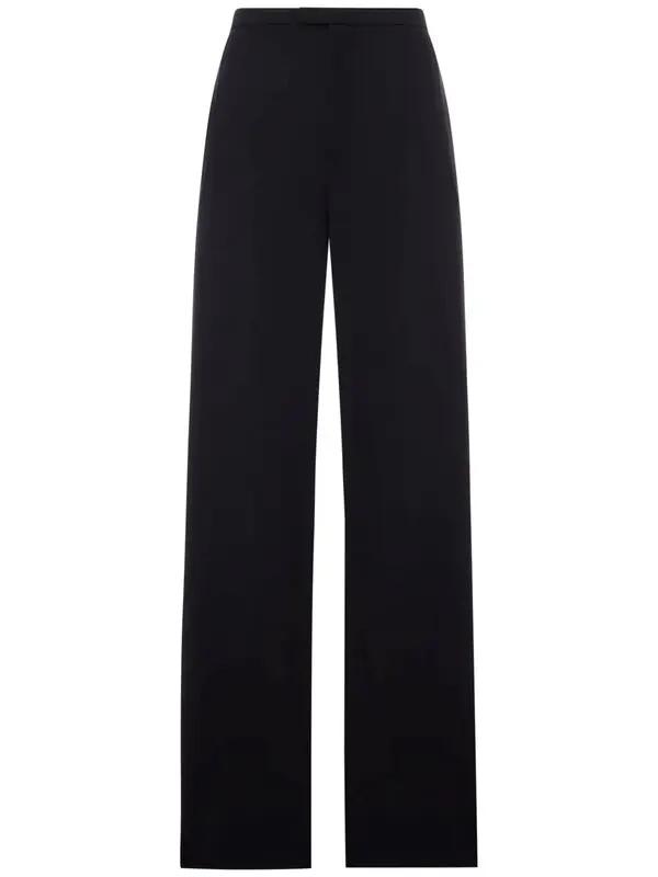 Gucci Lightweight Wool Trousers - Black