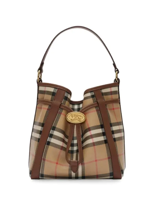 Burberry Bucket Bag Check Mini