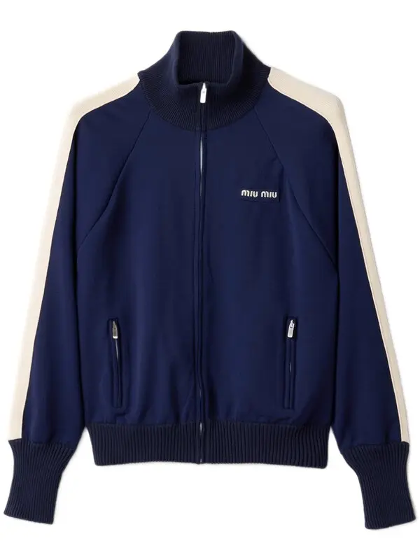 Miu Miu Technical Fabric Sweatshirt