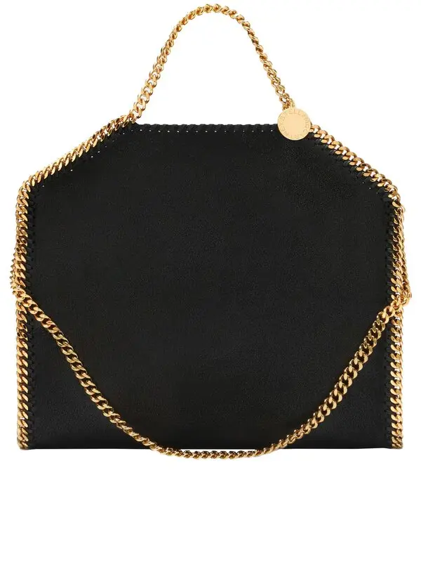 Stella McCartney Falabella Fold Over Tote - Black