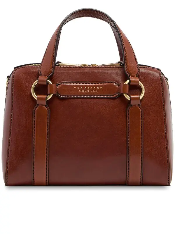 THE BRIDGE Laura Bag With Gold Tone Details