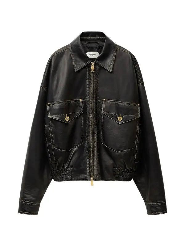 Versace Blouson Leather