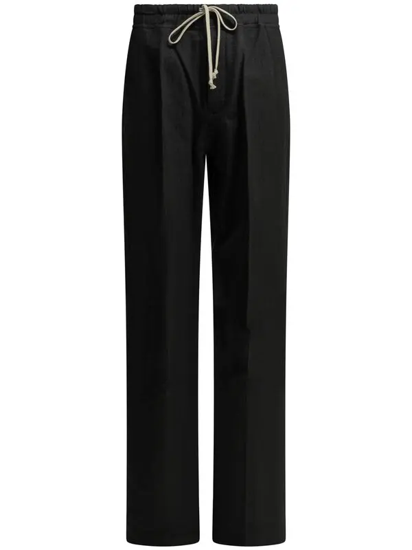 Rick Owens Dietrich Drawstring Pants - Black