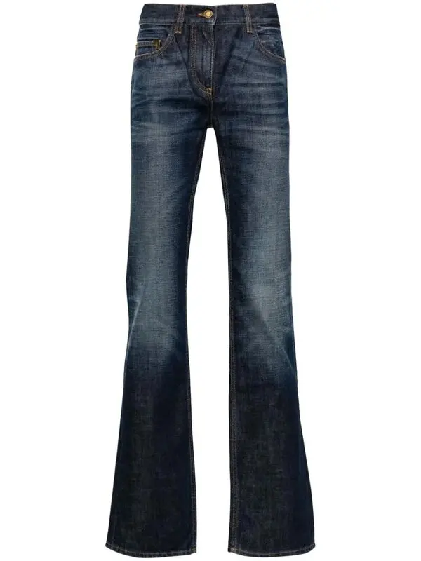 Palm Angels Denim Straight Leg - Blue
