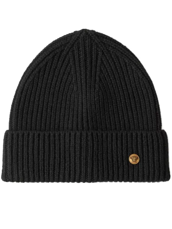 Versace Knit Cap - Black
