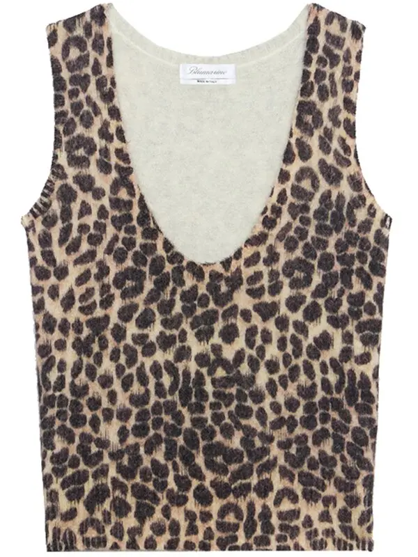 Blumarine Sleeveless Sweater - Multi