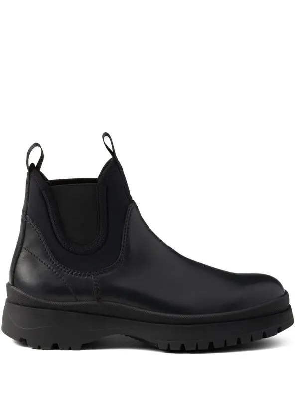 Prada Chelsea Boots - Black