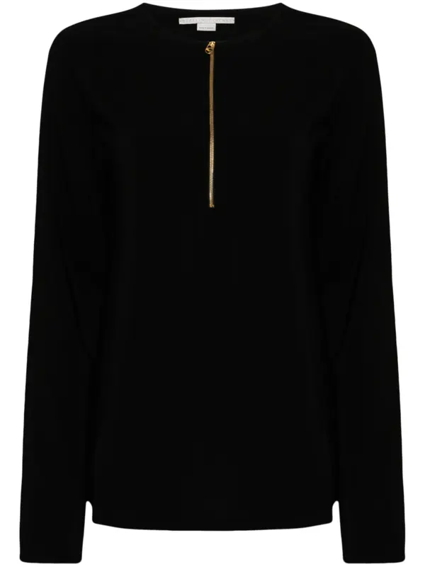 Stella McCartney Iconic Zip Detailed Top