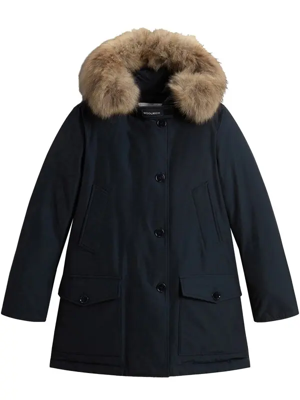 Woolrich Arctic Detachable Fur Parka - Blue