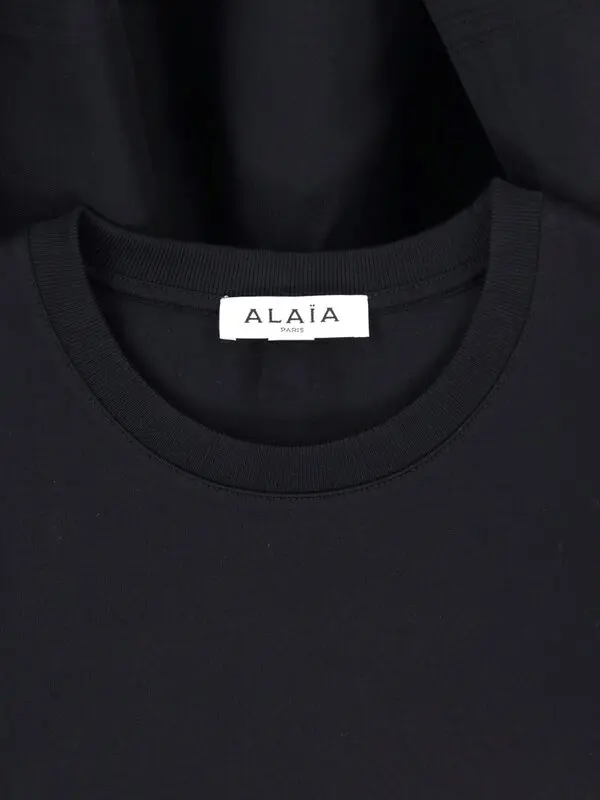Alaïa T-shirt "crinoline - Black