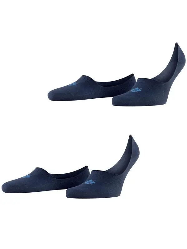 BURLINGTON Everyday Invisible Socks 2-pack - Blue