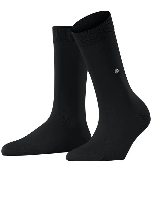 BURLINGTON Lady Donna Calze Dress Socks - Black
