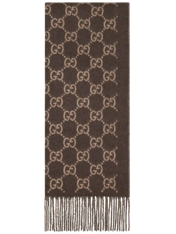 Gucci Gg Cashmere Scarf