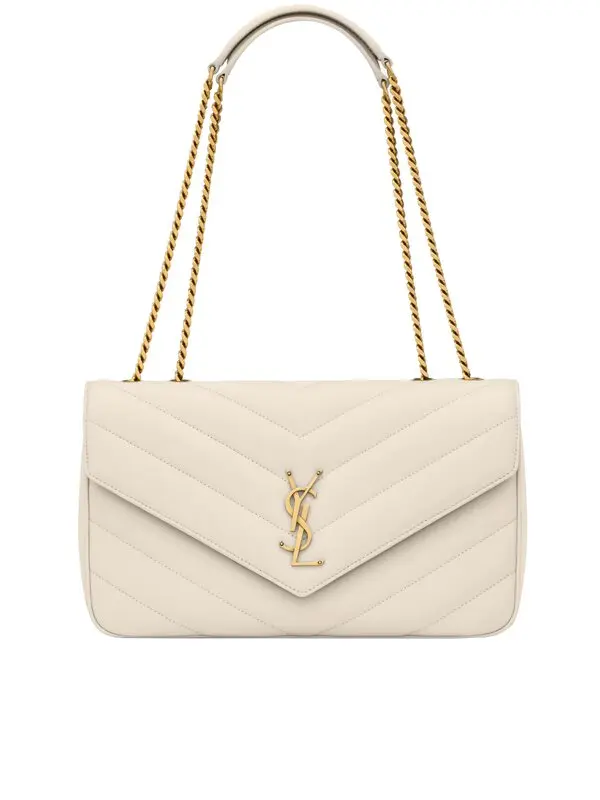Saint Laurent Loulou Medium - Beige
