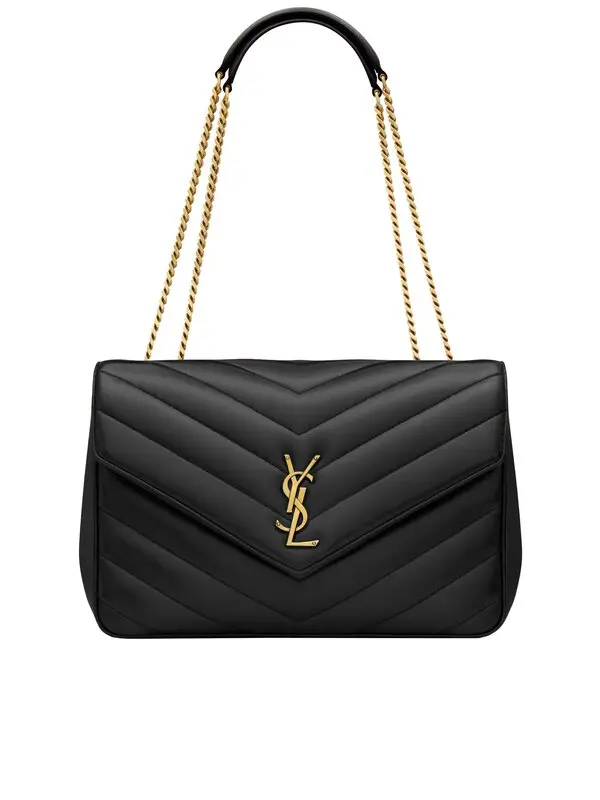 Saint Laurent Loulou Large - Black