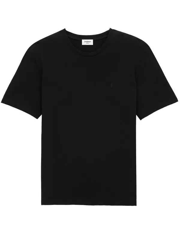 Saint Laurent Cassandre T-shirt - Black