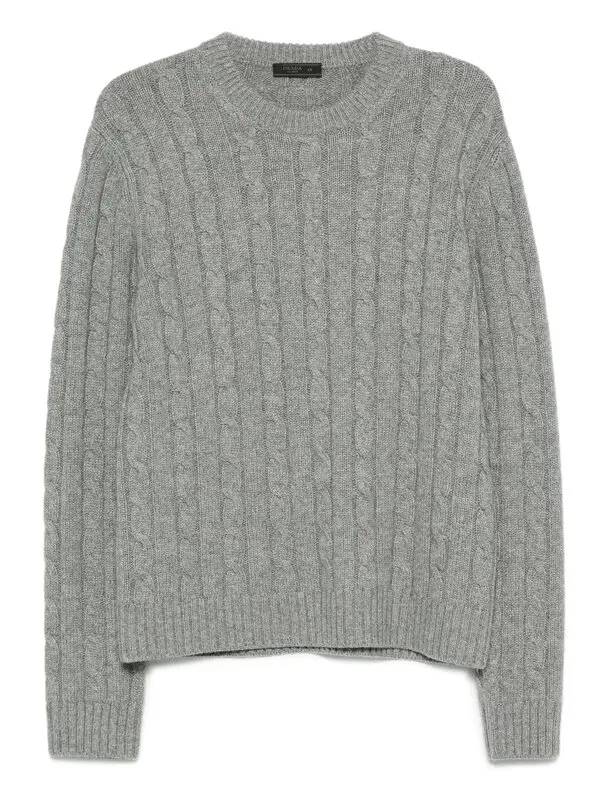 Prada Cashmere Crew Neck Sweater