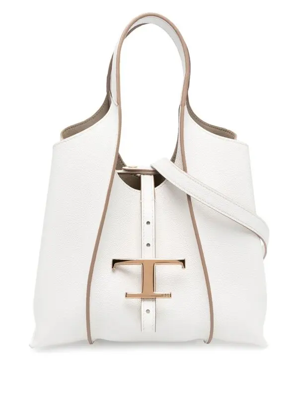 TOD`S Mini Leather T Timeless Shopping Bag