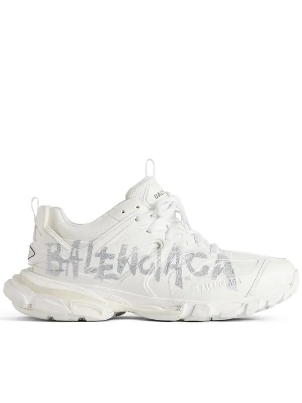 Balenciaga Track Embossed Nail Polish - White