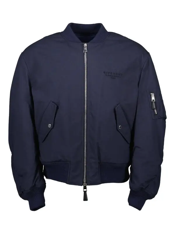 Givenchy Twisted Arms Bomber Jacket - Blue