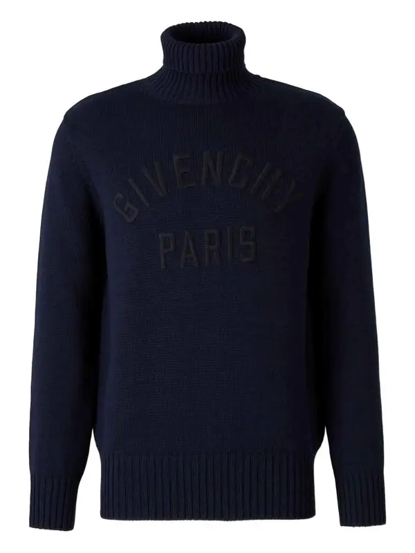 Givenchy Turtleneck Sweater - Blue