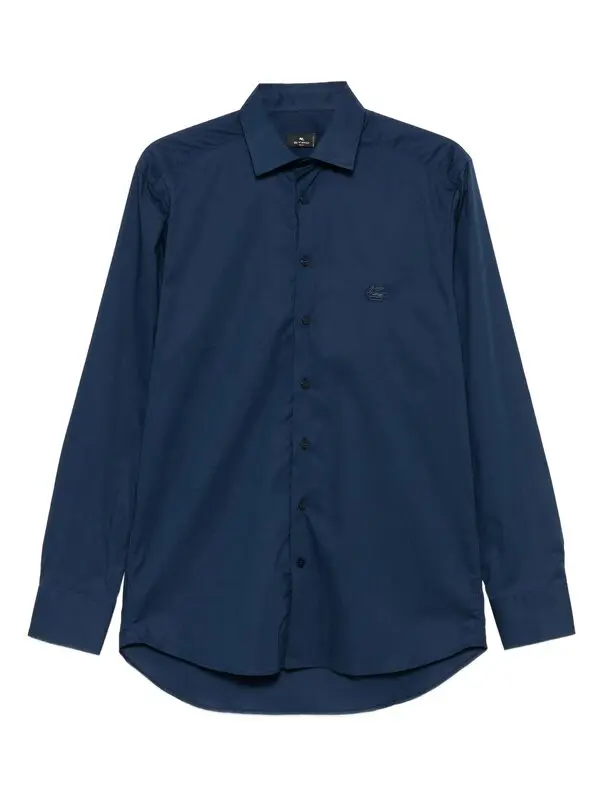 Etro Pegasus Pattern Shirt - Blue