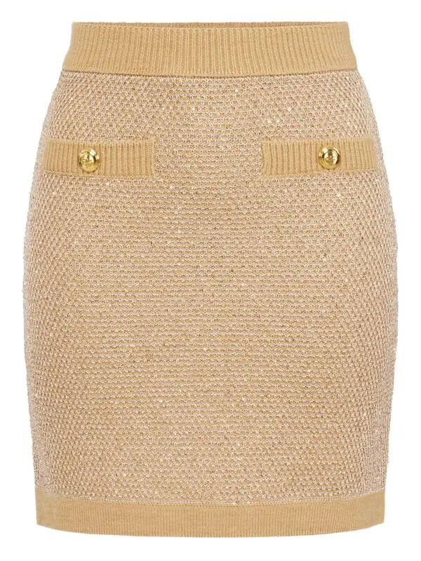 Elisabetta Franchi Knitted Skirt