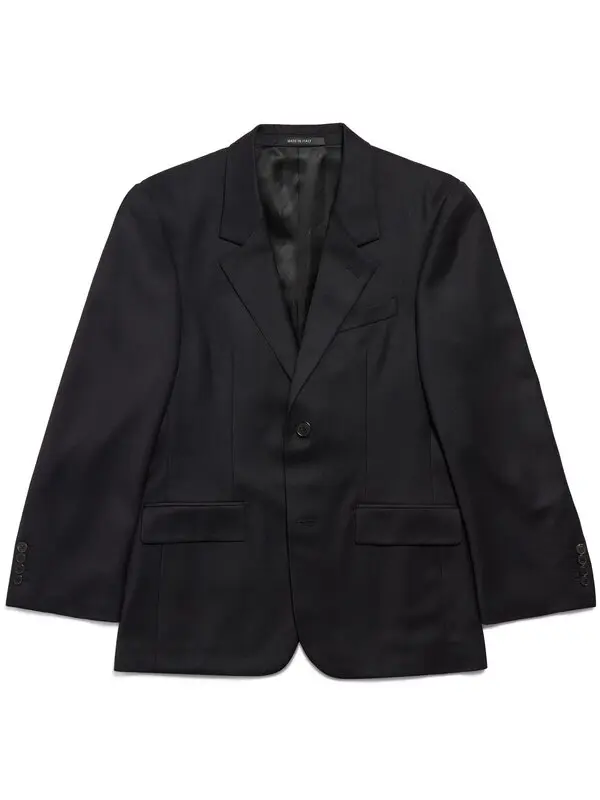 Balenciaga Standard Tailored Jacket - Black